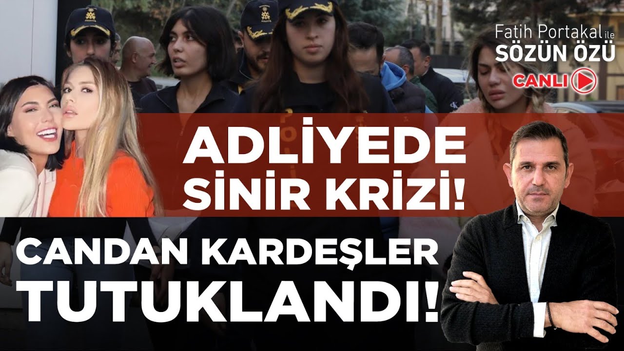 BAHAR CANDAN VE NİHAL CANDAN KARDEŞLER TUTUKLANDI! ADLİYEDE SİNİR KRİZİ! - YouTube