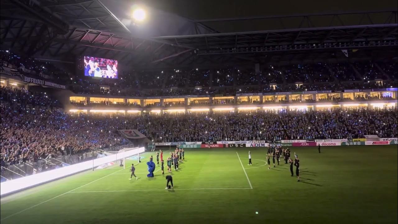 2025/06/22 J1 パナソニックスタジアムでのガンバ大阪vsFC東京 ガンバ大阪勝利によるガンバクラップ - YouTube