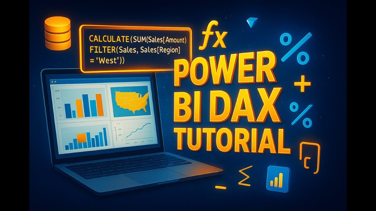 📊 Power BI DAX Tutorial | Learn DAX Formulas & Calculations | Data With ...