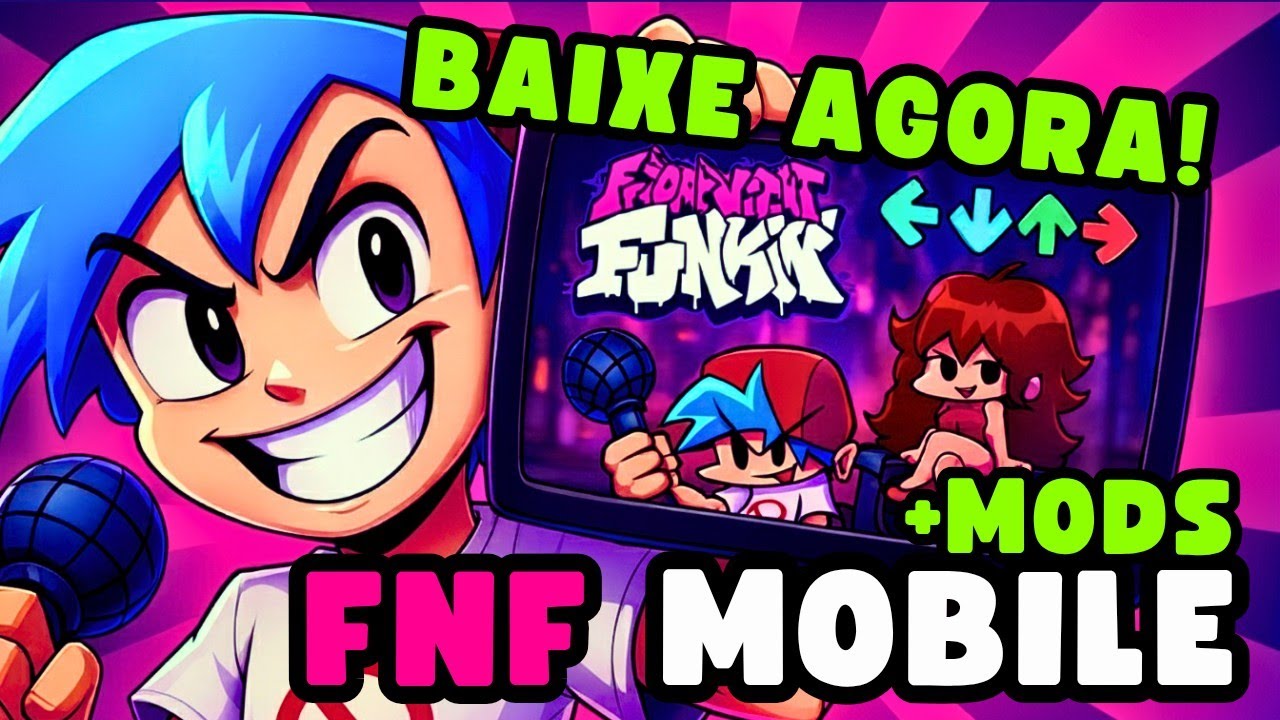 FNF OFICIAL no MOBILE? VEJA COMO COLOCAR MODS!- Friday Night Funkin - YouTube