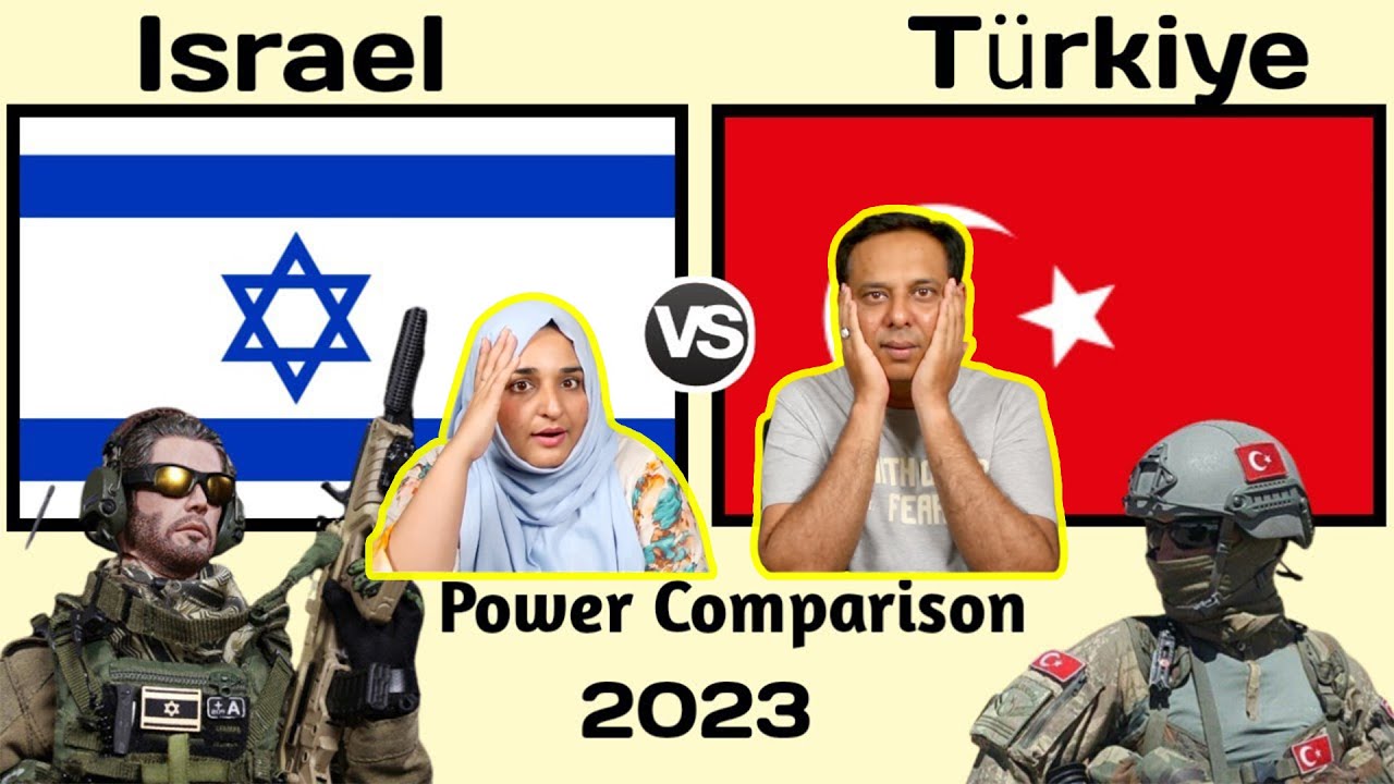 Israel vs Turkey Military Power Comparison 2023|Turkey against Israel ...