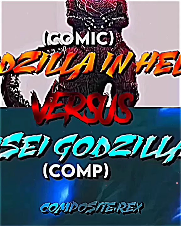 Godzilla In Hell vs Heisei Godzilla (Comp) #monsterverse #shorts - YouTube