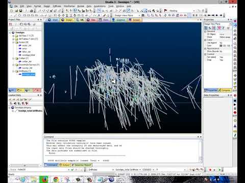Cargar Sondajes Dinamicos Datamine Studio 3 - YouTube