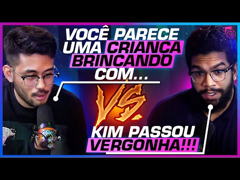 O CLIMA ESQUENTA no DEBATE! JONES MANOEL X KIM KATAGUIRI