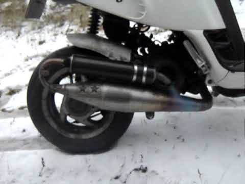Piaggio Typhoon With Stage 6 R1200 - YouTube