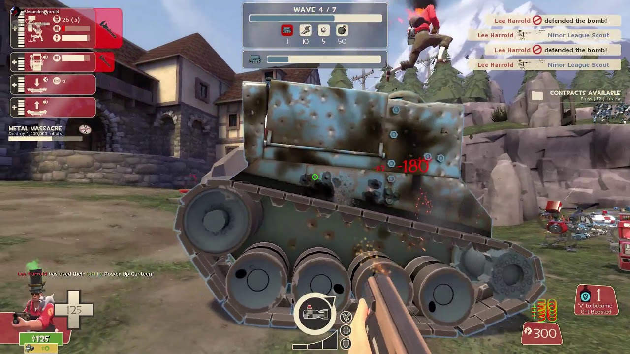 [TF2 MvM] 2 Mann Village Vanguard - Engineer PoV - YouTube