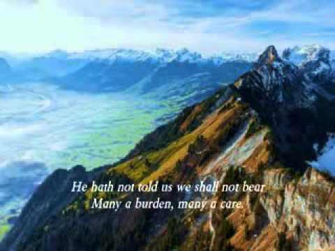 What God Hath Promised God Hath Not Promised Skies Always Blue - YouTube