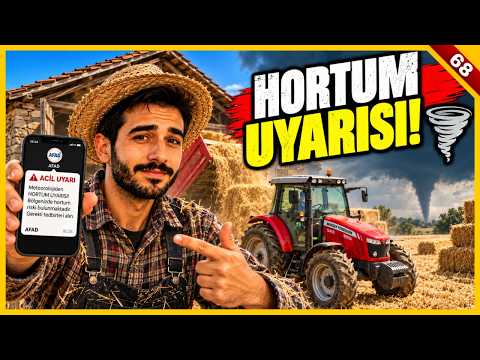 AFAT'TAN HORTUM UYARISI GELDİ! Tarlada Ne Yaptık? | FS25 GERÇEK HAYAT