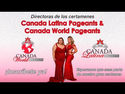 CANADA LATINA PAGEANTS - REHEARSALS 2024 - YouTube