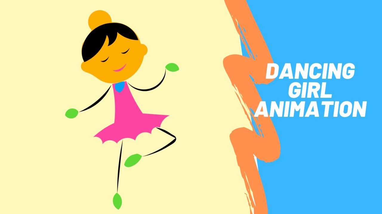 Dancing Girl animation - YouTube