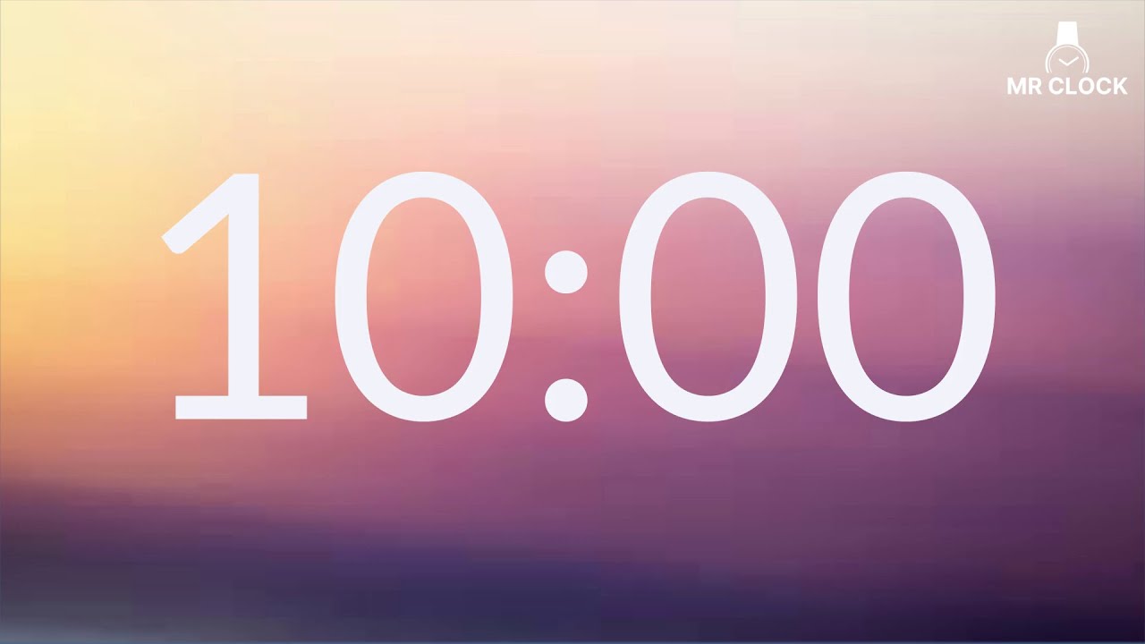 10 minute timer | 600 second countdown | 10:00 - YouTube