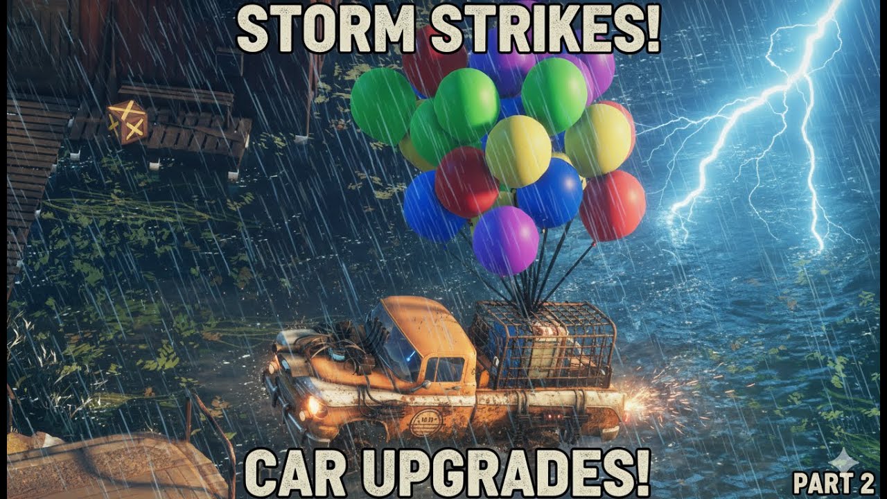Stormy Deliveries & Car Modding | Deliver at All Costs Walkthrough Part ...