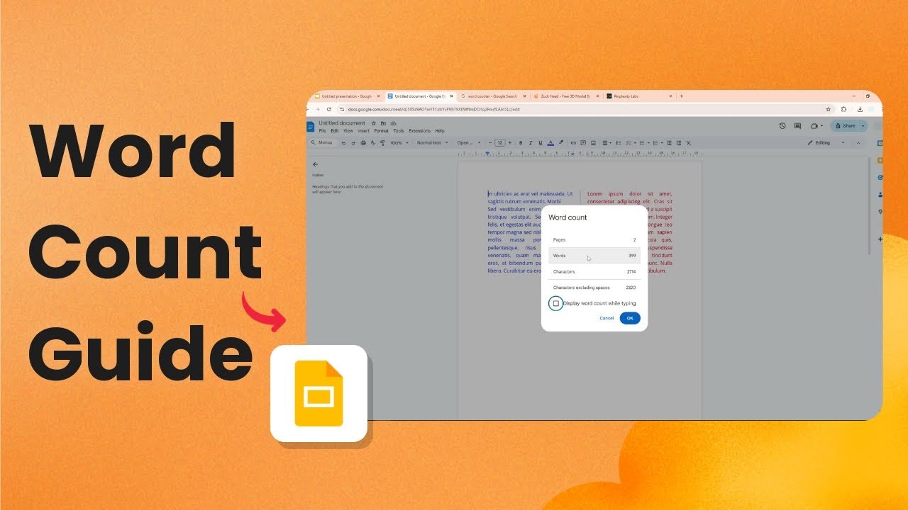 How To Check The Word Count In Google Slides YouTube How To Check The Word Count In Google Slides YouTube