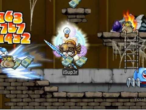 Lvl 90 Dragon Knight iSup3r Yellonde Maplestory - YouTube