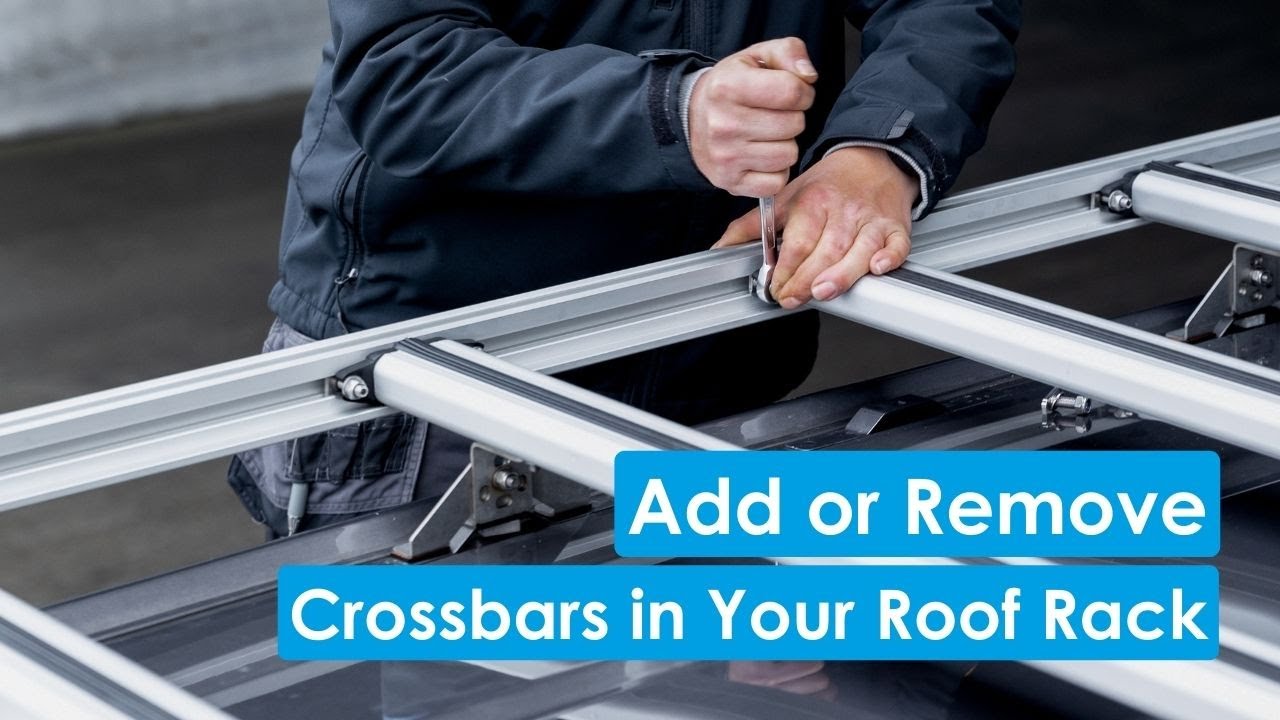 Add or Remove The Crossbars of a Roof Rack - YouTube