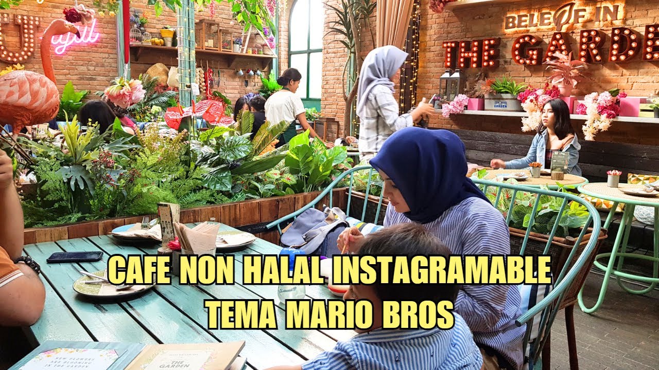 Cafe Mario Bros Di Jakarta Kuliner Non Halal Instagramable - YouTube