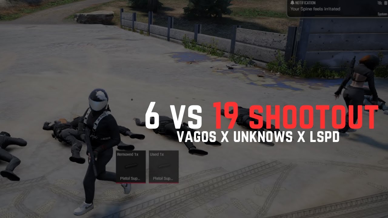 🔴🖤6 vs 19🤍 BW vs VAGOS x UNKNOWS x LSPD🔴 #Divine_Roleplay @Dila99 # ...