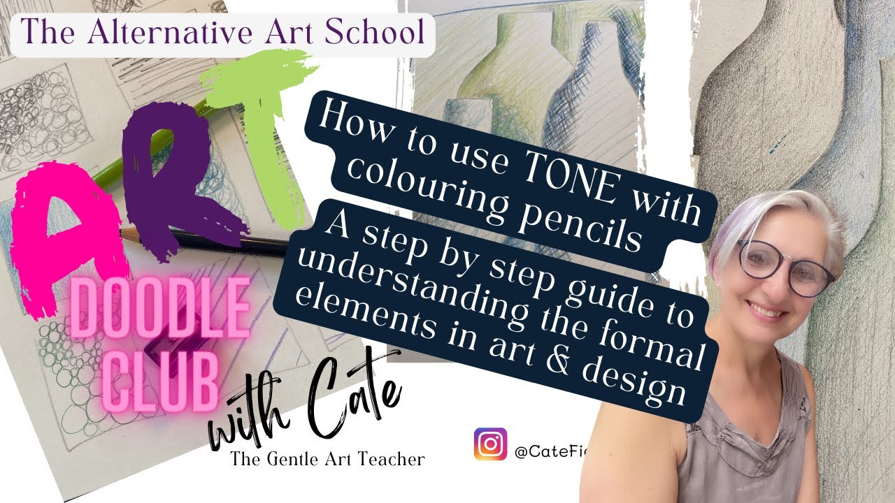 How to use tone with your colouring pencils and create amazing art. A ...