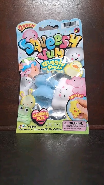 Unboxing Squeesh Yum Jiggly Pals Edition - YouTube
