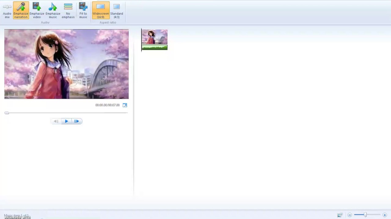 How to make a nightcore video using Movie Maker - YouTube