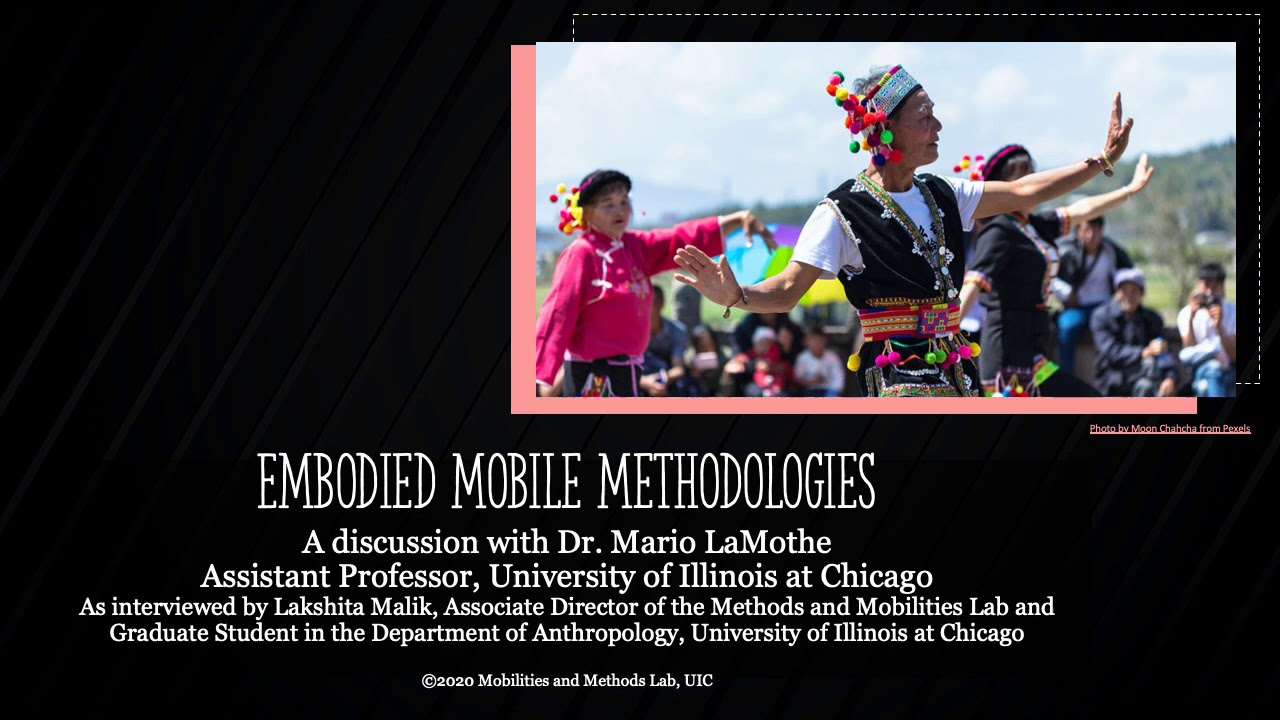 Embodied Mobile Methodologies with Dr. Mario LaMothe - YouTube