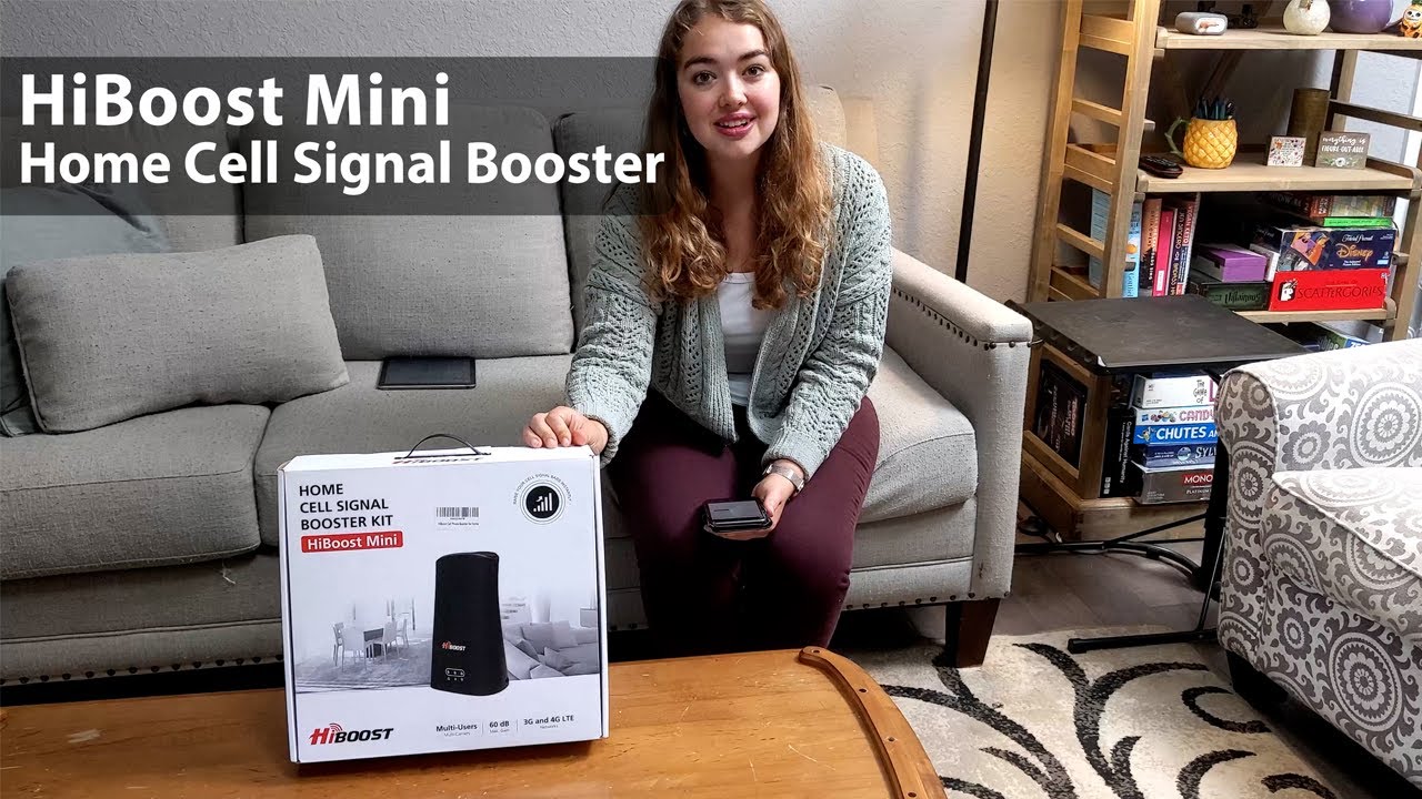 HiBoost Mini Home Cell Signal Booster Review | HiBoost - YouTube