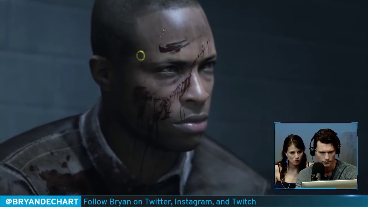 Bryan Dechart aka CONNOR plays Connor "The Interrogation" #8 Detroit ...