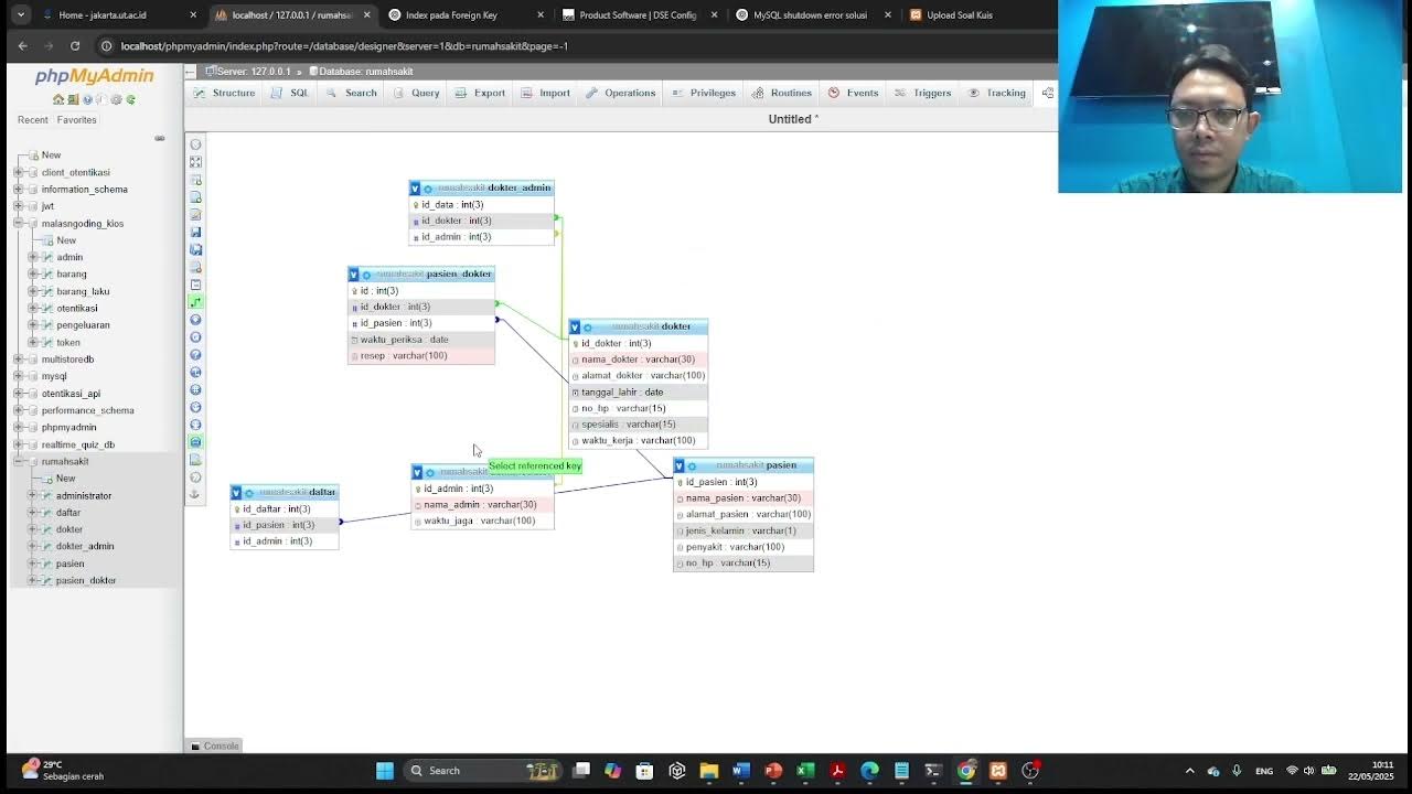 Tugas 2 basis data - implementasi ERD ke dalam Basis Data - YouTube