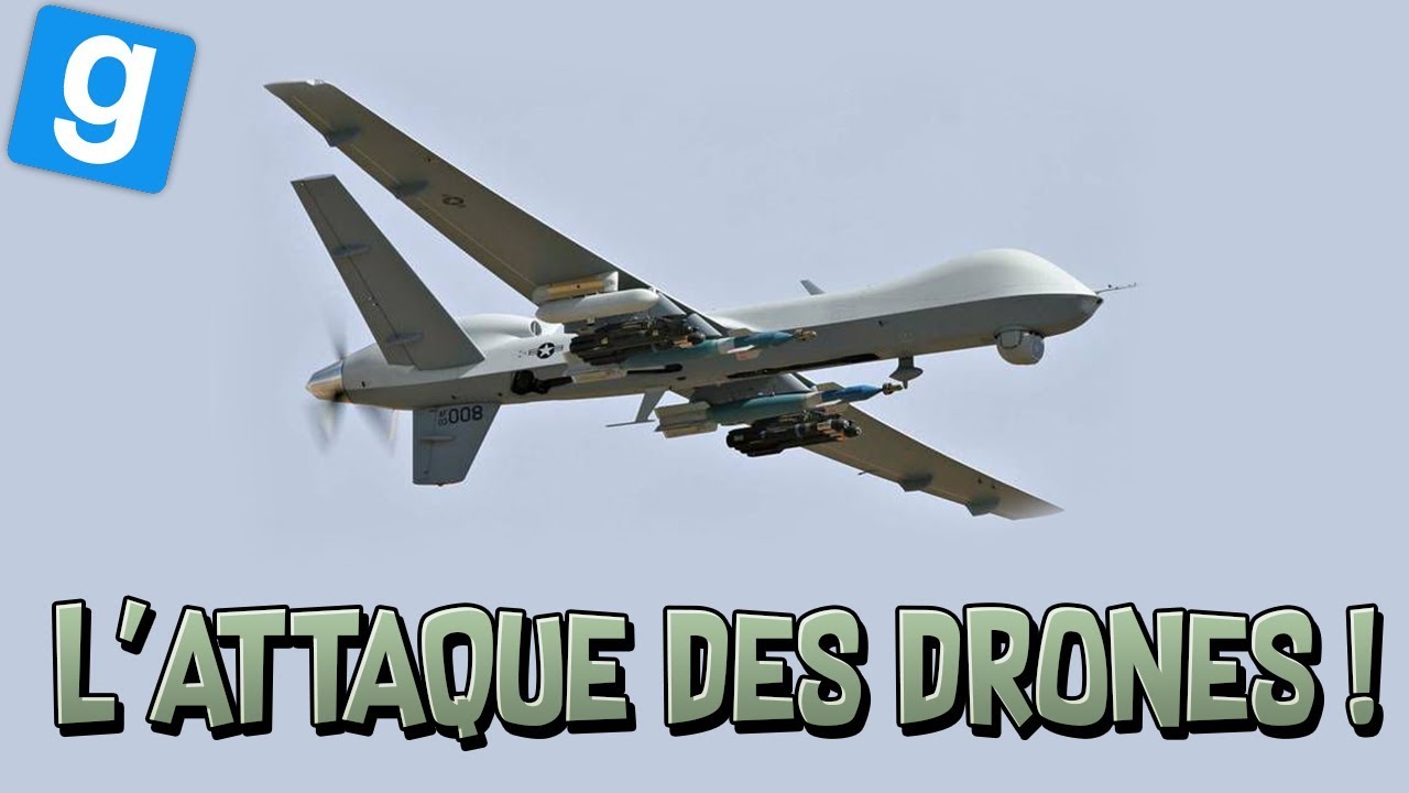 SCP RP // LES DRONES CONTRE ATTAQUENT ! - Garry's Mod - YouTube
