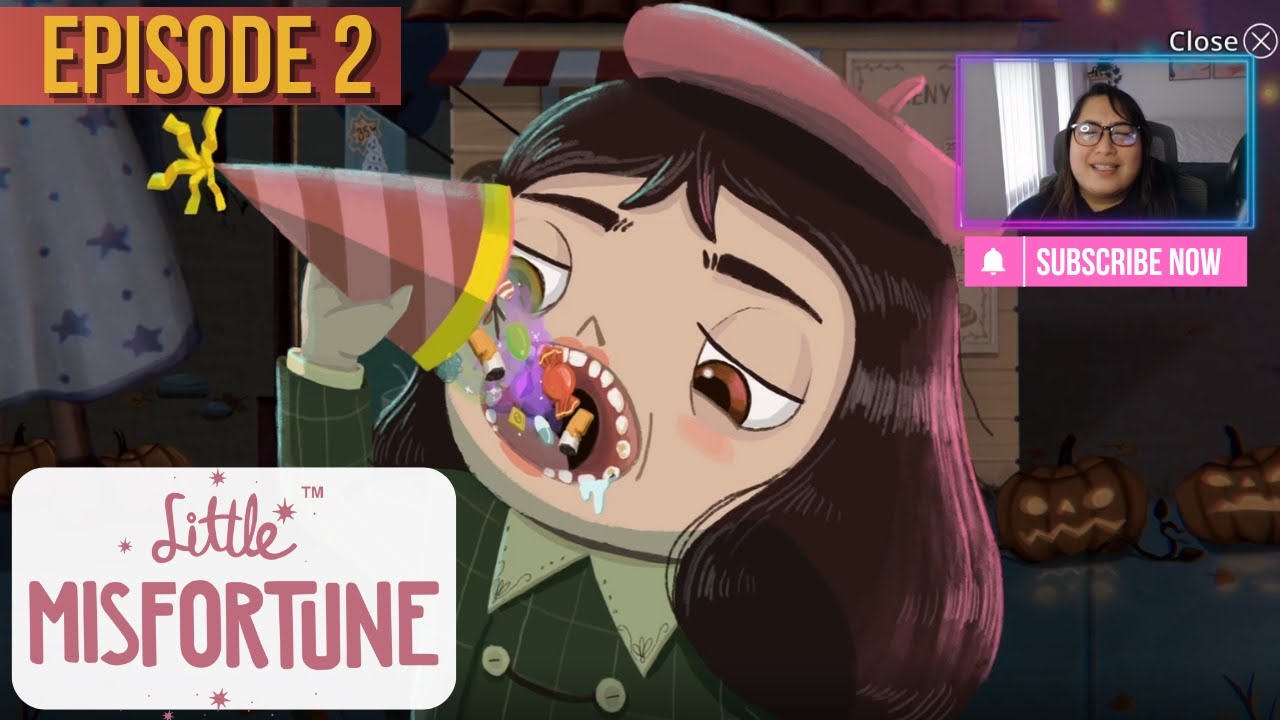 She's CUTE but UNLUCKY! | Little Misfortune (EPISODE 2) - YouTube