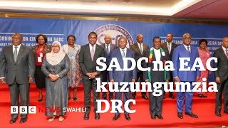 Marais Wa Sadc Na Eac Kukutana Kuhusu Vita Drc Katika Dira Ya Dunia Tv ...