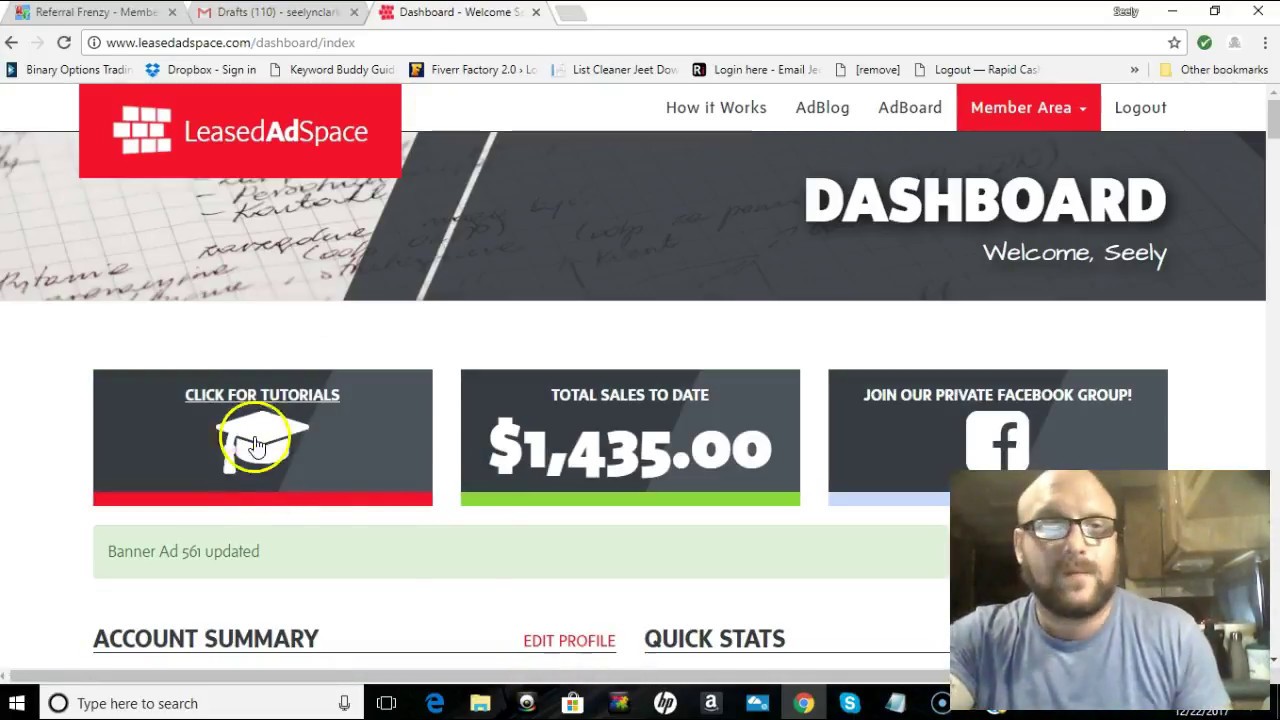 How to copy and paste your banner ads either using a word doc OR from ...