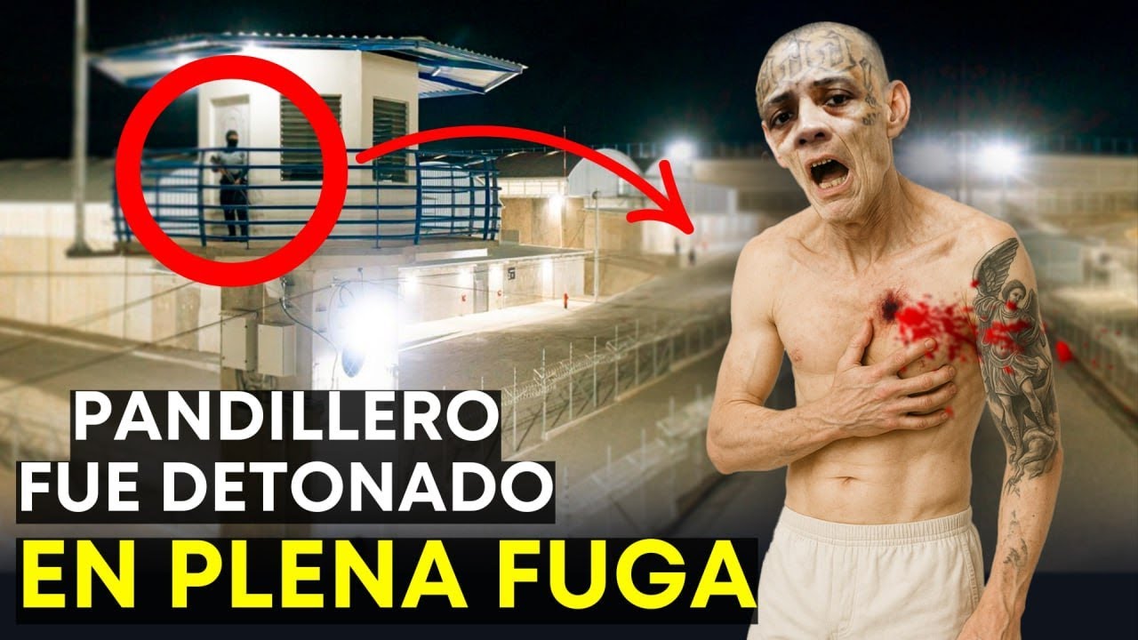 PANDILLERO ABATIDO 🔴 Intentó Fugarse y fue ELIMINADO desde la TORRETA ...