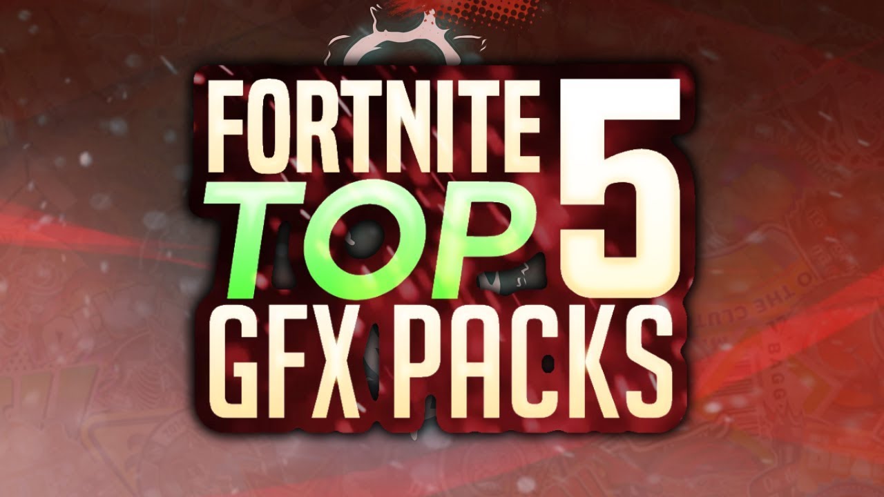Top 5 FREE Fortnite GFX Packs - YouTube