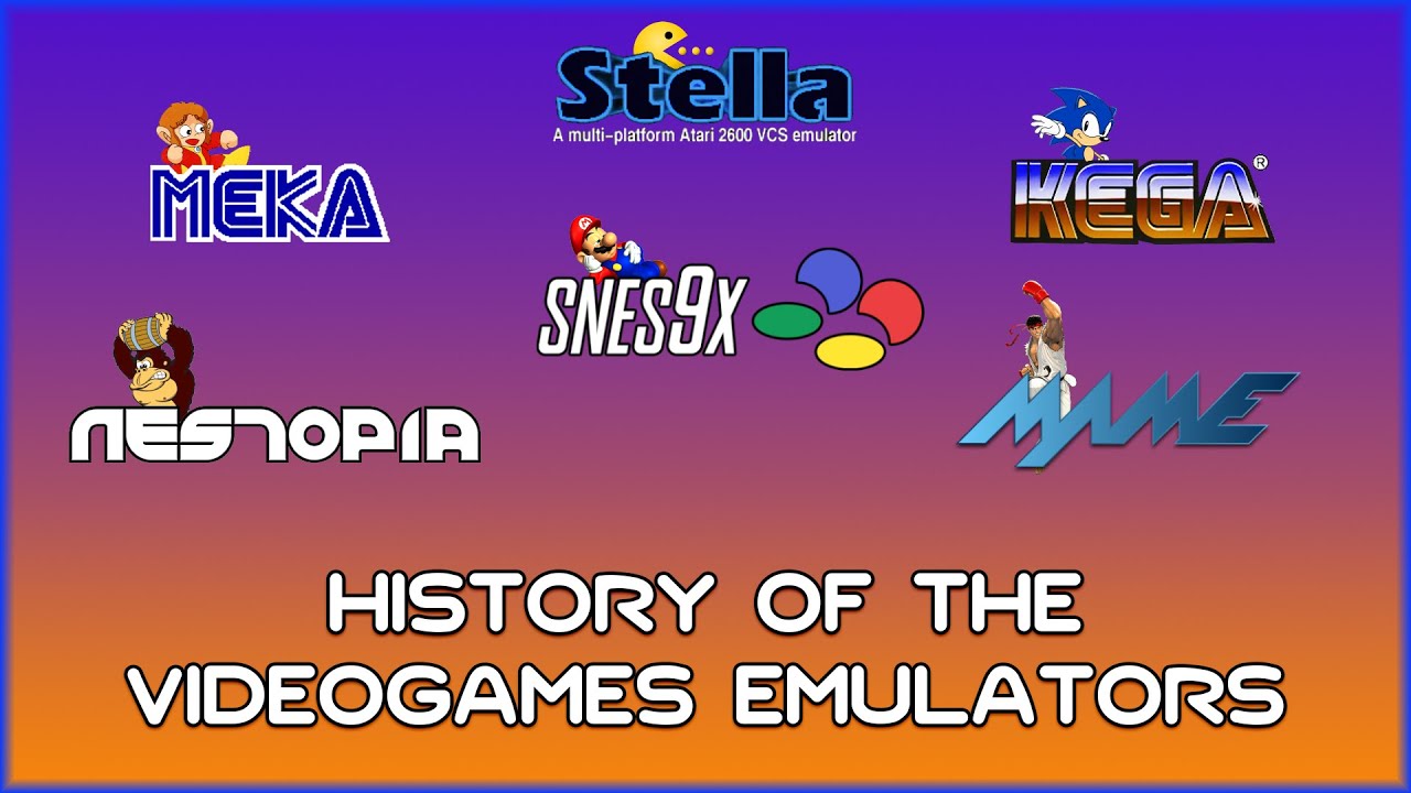 THE HISTORY OF THE FIRST CONSOLE AND ARCADE EMULATORS [ENG SUB] - YouTube