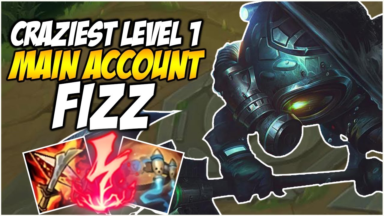 CRAZIEST LEVEL 1 ON FIZZ - Climb to Master S8, Diamond Promo | League ...
