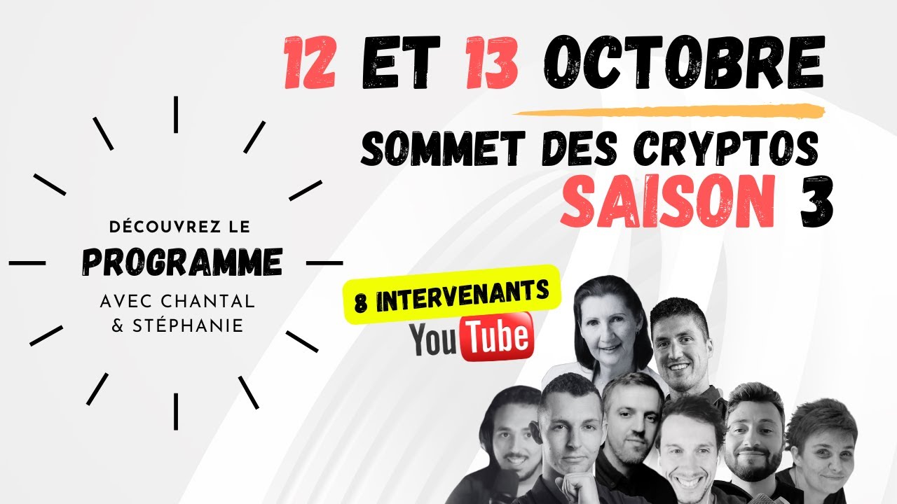 Avant-goût du Sommet Crypto : Découvrez le Programme avec Stéphanie et ...