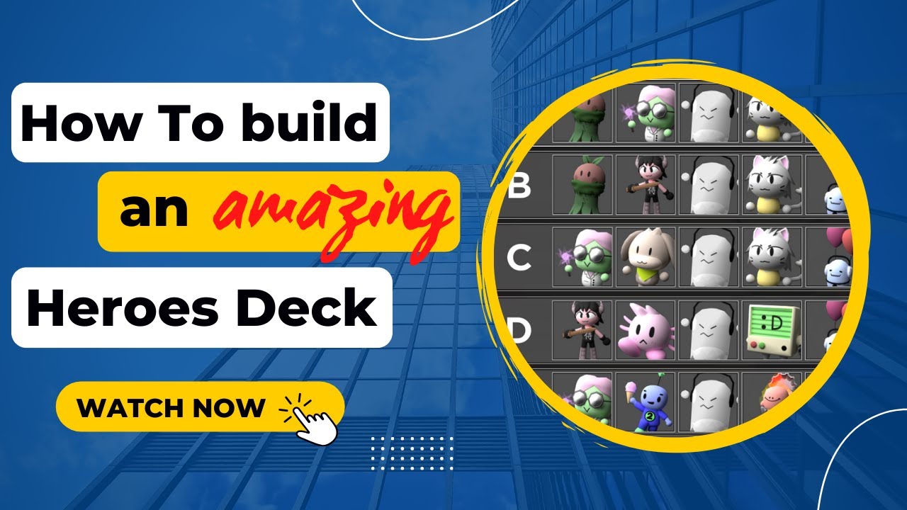 Best Loadout | How to build a deck | Tower Heroes - YouTube
