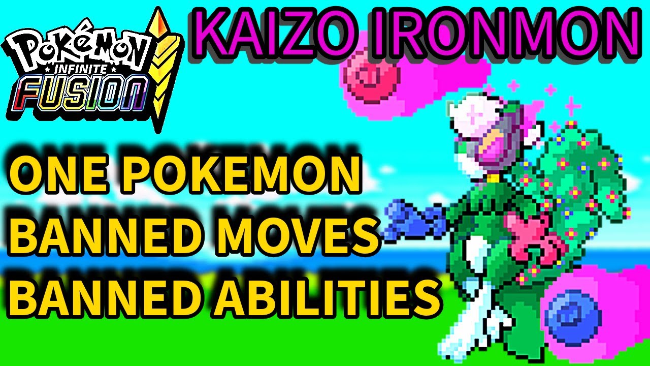Pokemon Fusions In A Kaizo Ironmon - YouTube