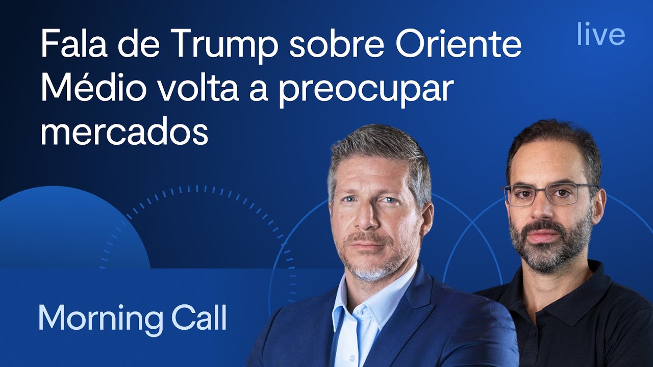 Fala de Trump sobre Oriente Médio - Morning Call - Bruno Henriques e ...