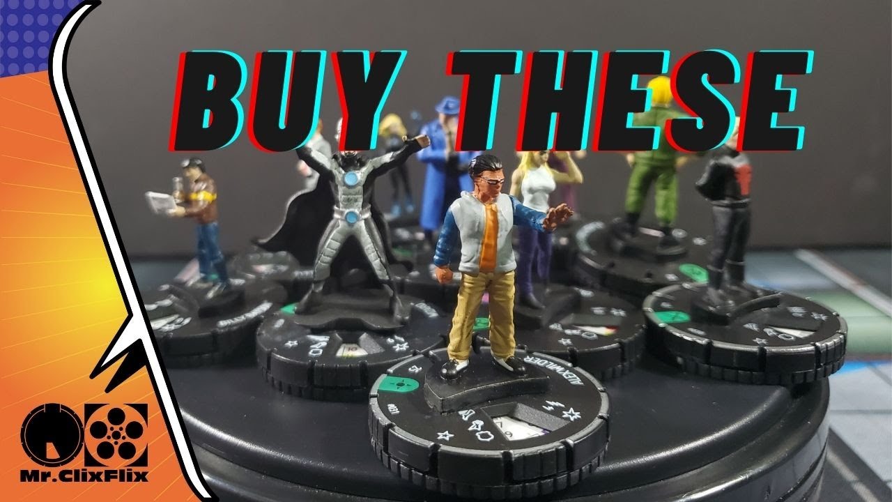Top 10 Heroclix | Best Uncommon Heroclix Figures - YouTube