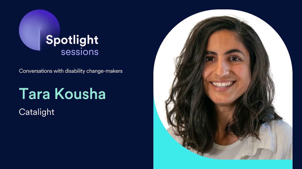 Tara Kousha from Catalight | accessiBe's Spotlight Sessions - YouTube