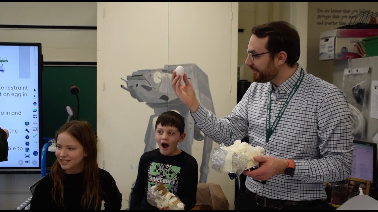 4th Grade STEAM: Egg Vehicle Challenge - YouTube