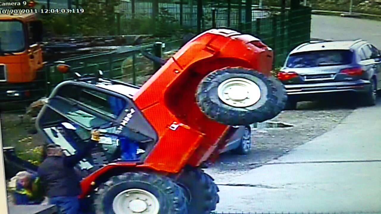 Gabelstapler Crash - YouTube