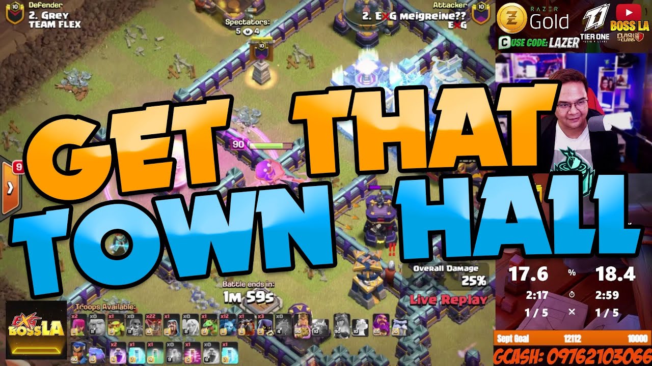 EXG vs Teamflex - HUrricane Cup (Clash of Clans) [Tagalog/English ...