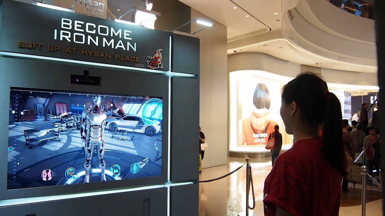Become Iron Man virtual experience (Body-mapping motion sensor ...