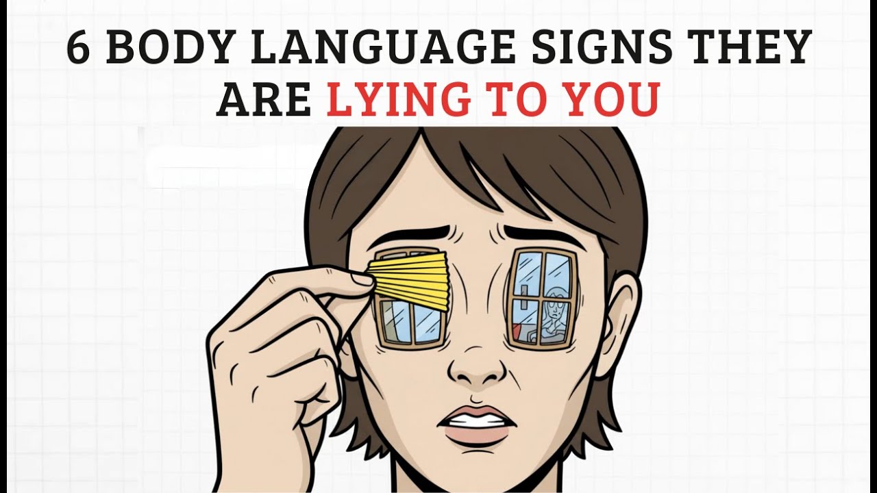 6 Body Language Signs They Are Lying to You - YouTube