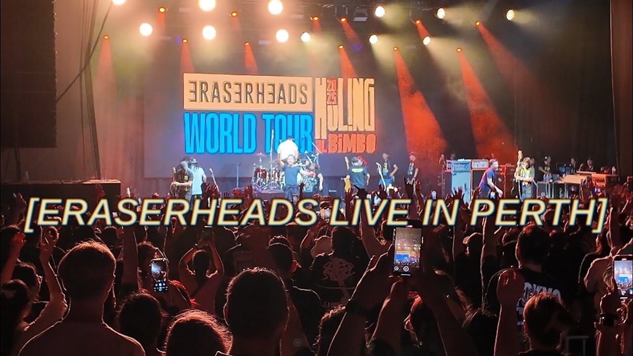 ERASERHEADS live in PERTH WA. - YouTube