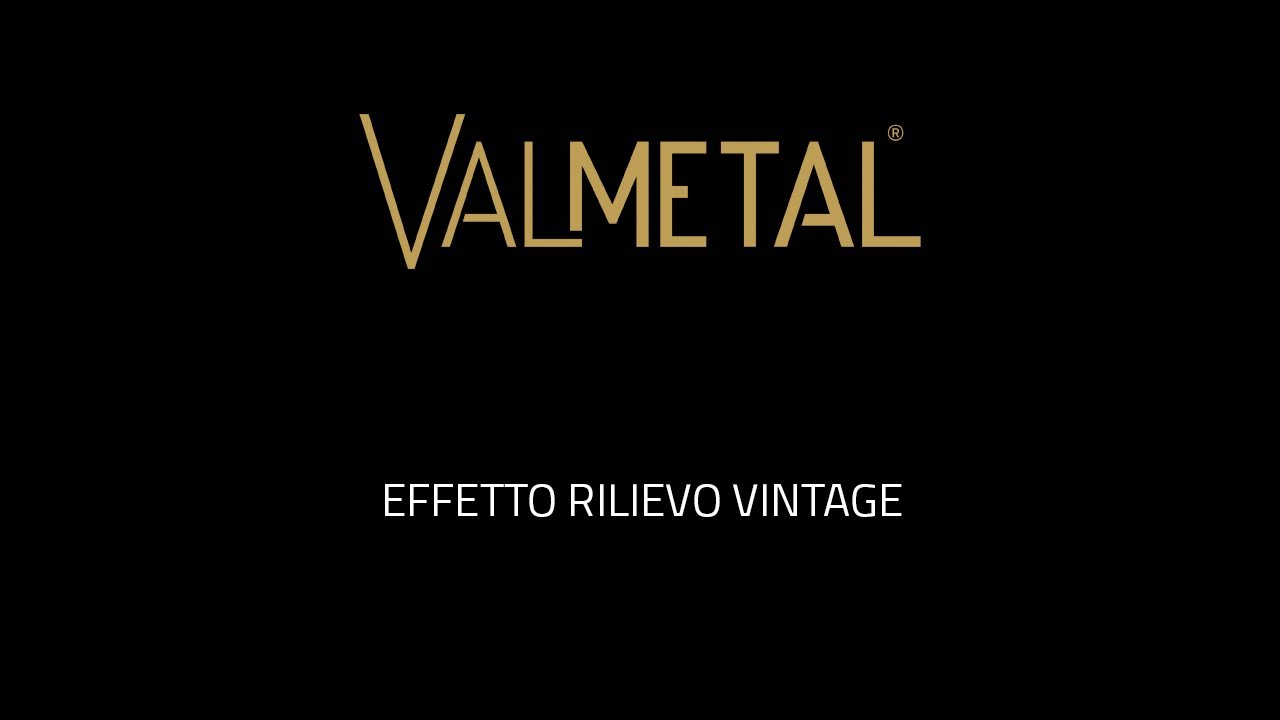 VALMETAL VALPAINT - Effetto Rilievo Vintage - Official Video - YouTube