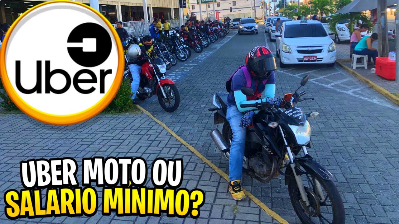 UBER MOTO OU SALÁRIO MÍNIMO, UBER MOTO AINDA ESTA VALENDO A PENA EM ...